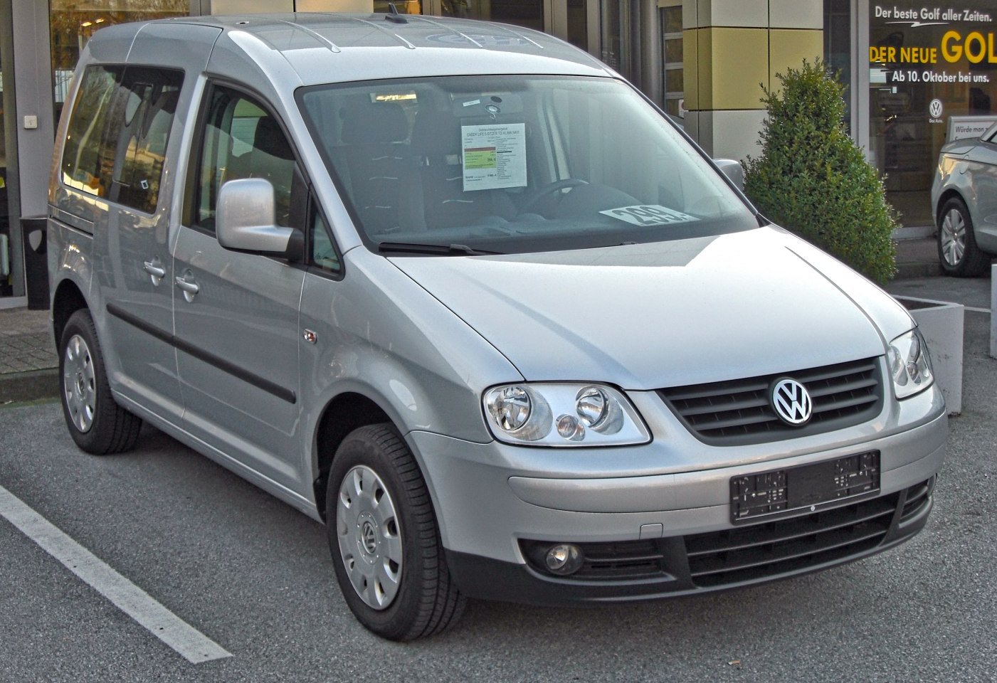 Volkswagen Caddy technical specifications and fuel economy